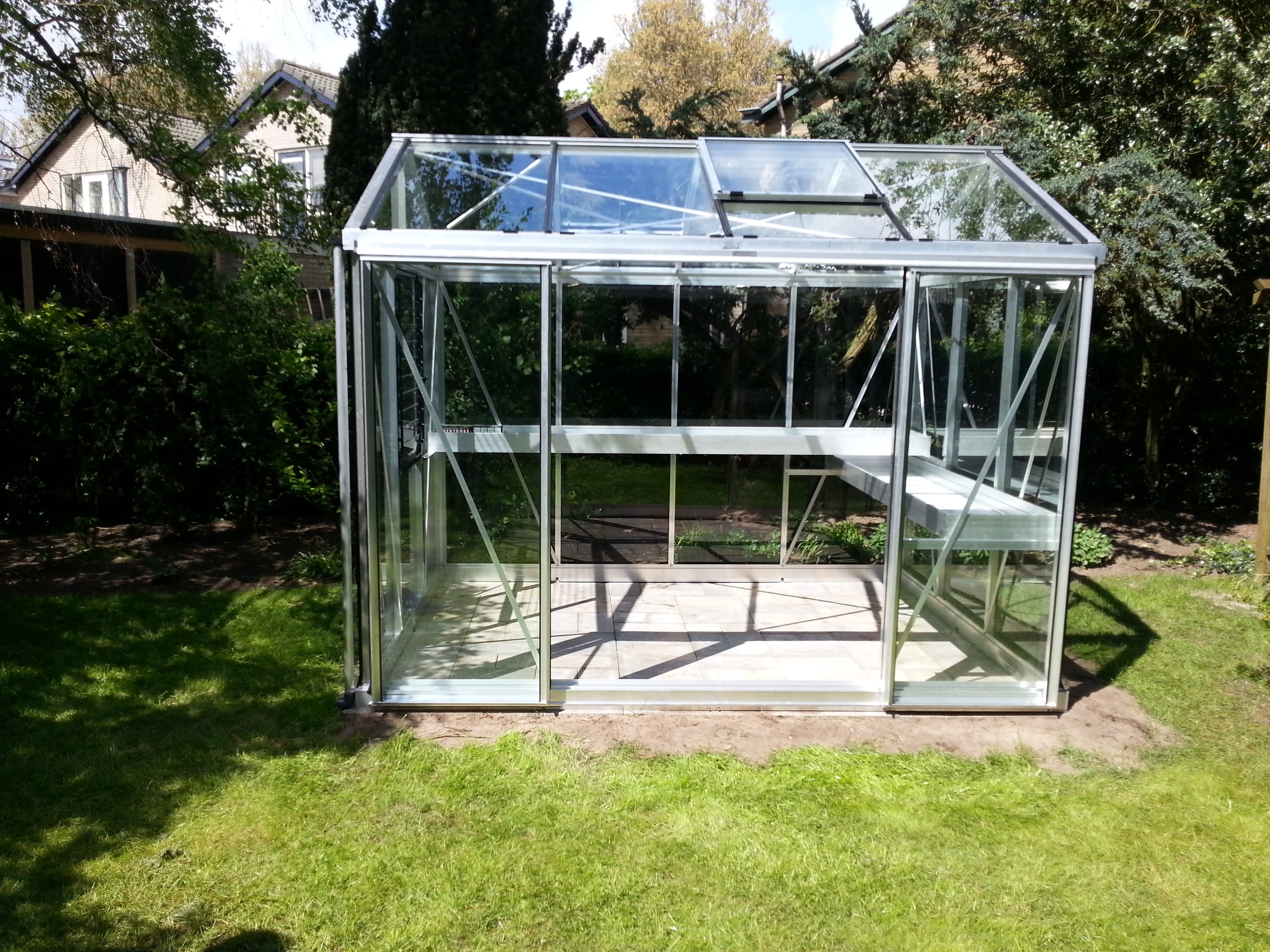 Janssens tuinkas Senior Hobby SH23, afmeting 236 x 310 cm