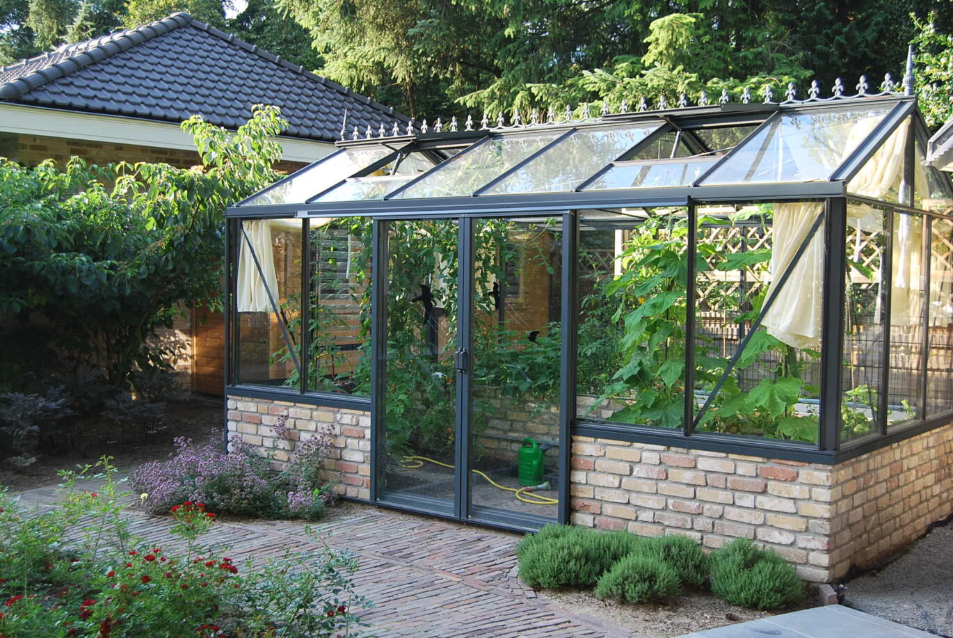 Janssens tuinkas Helios 236 cm breed