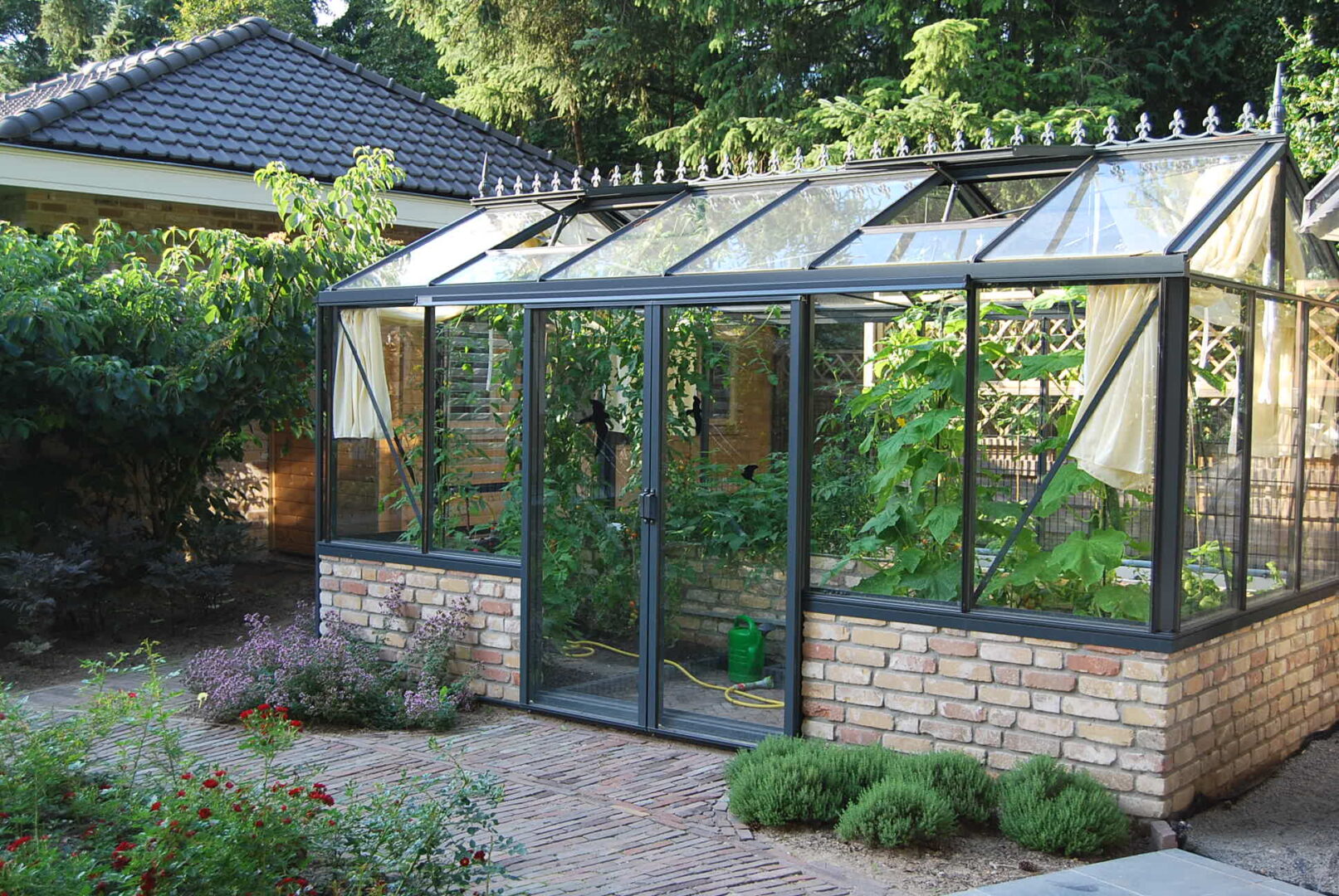 Janssens tuinkas Helios 236 cm breed