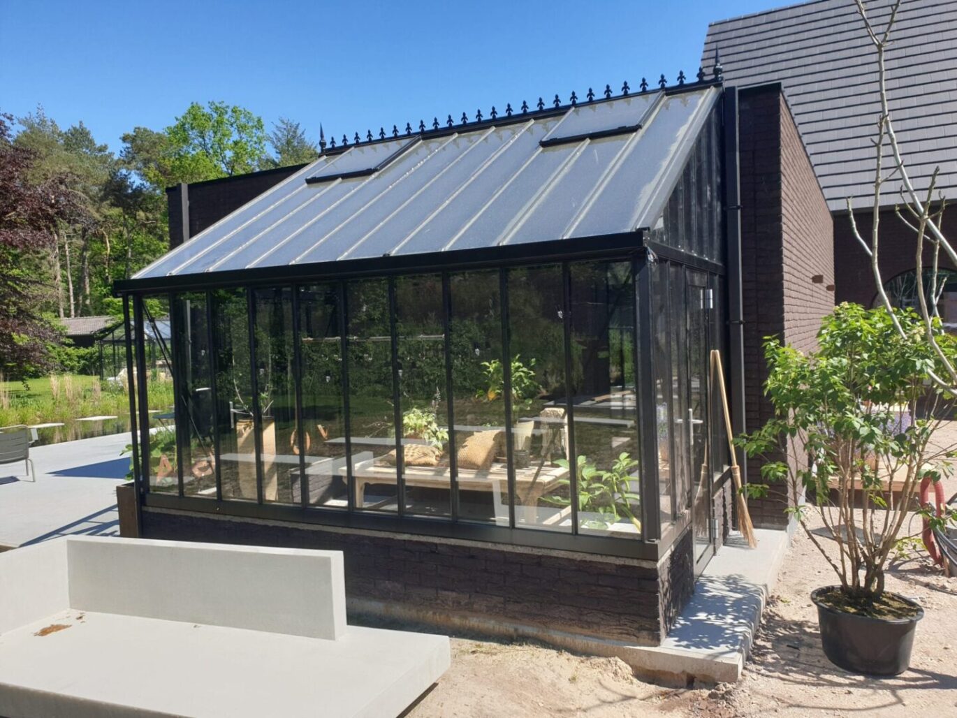 Janssens muurkas Arcadia 230 cm - Buiten-Goed